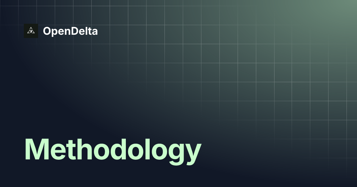 Methodology | OpenDelta