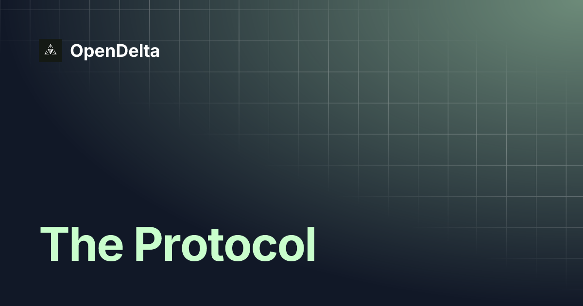 The Protocol | OpenDelta